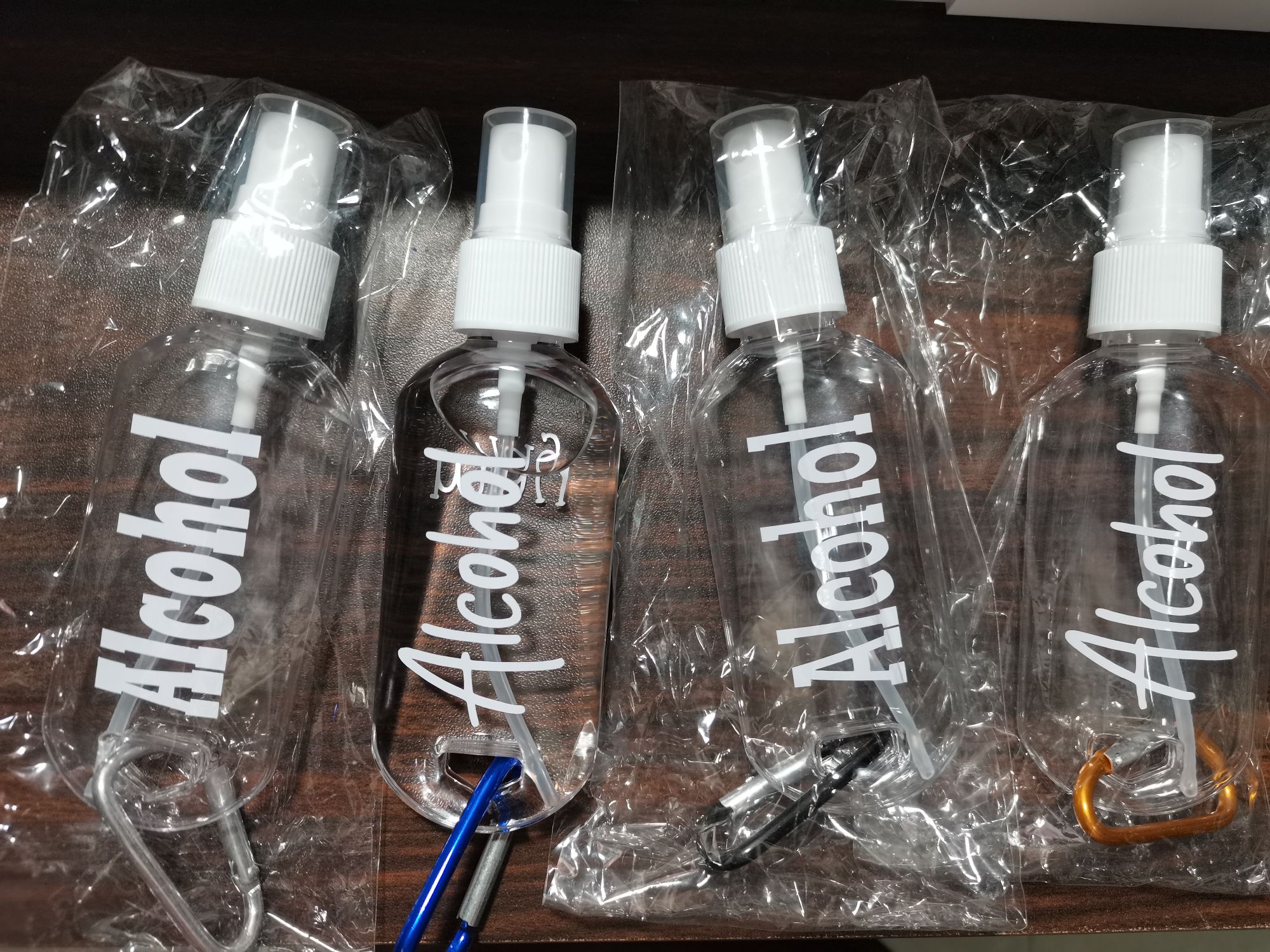 Customized Spray Bottles with Stickers - Tagum City