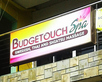 Single Face Lighted Signage - Tagum City