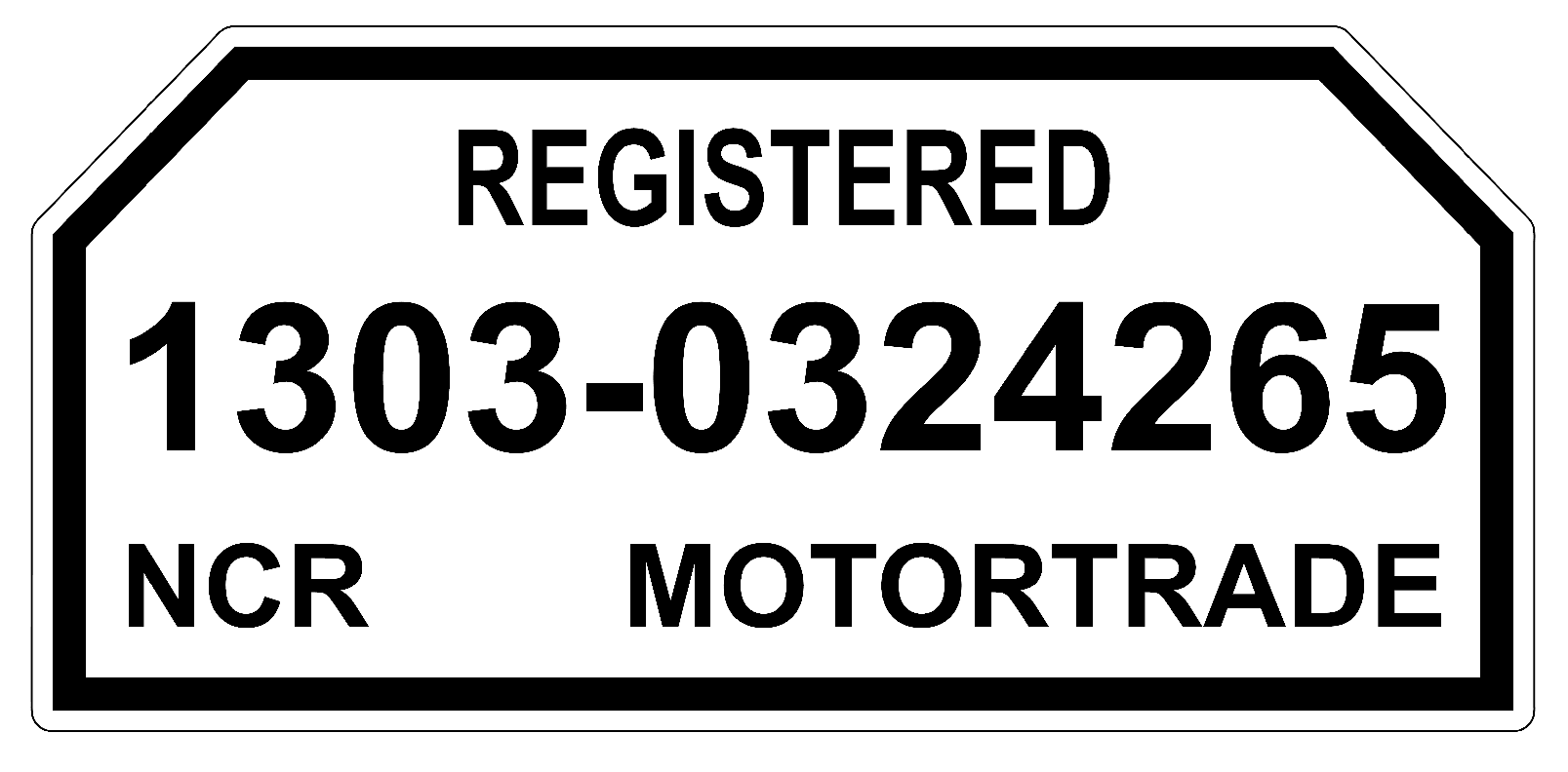 Temporary Plate Tagum 