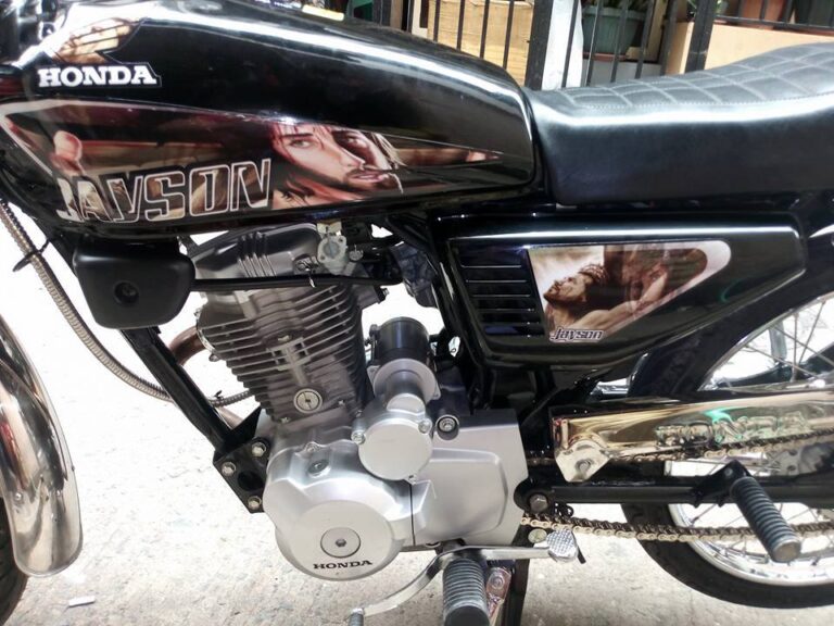 Honda TMX 125 Decals Sticker - Tagum City