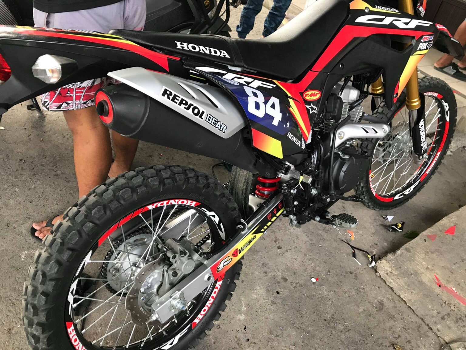 Honda CRF 150 Decals Sticker - Tagum City