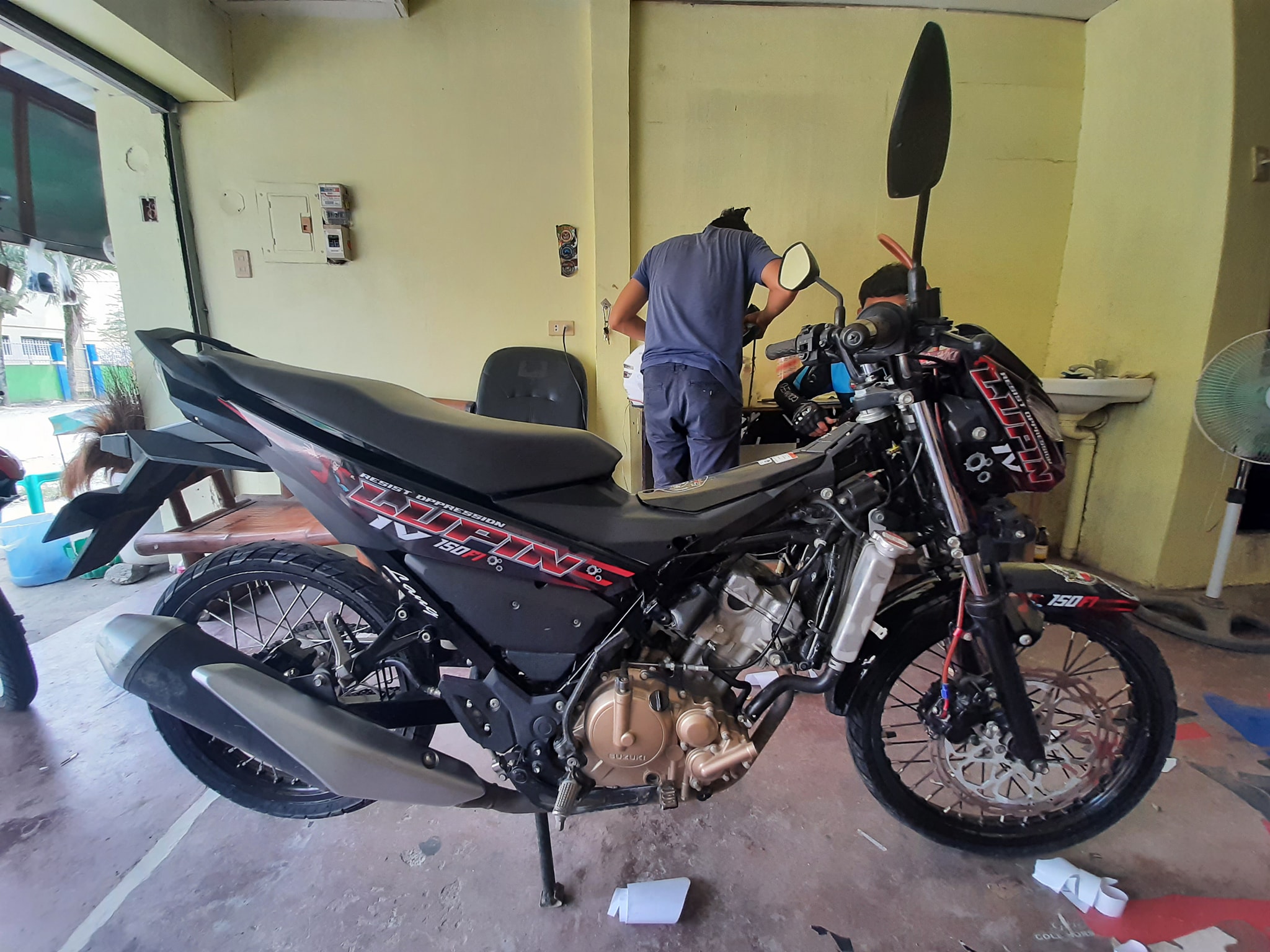 Suzuki Raider R150 Full Body Decals Sticker - Tagum City