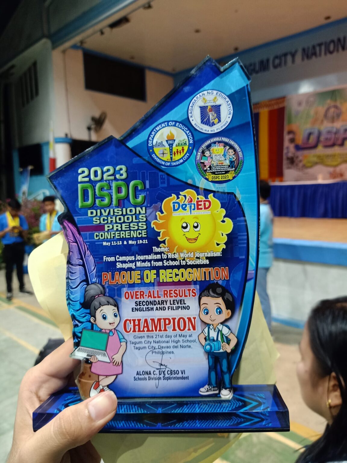 Division Schools Press Conference (DSPC) - Tagum City