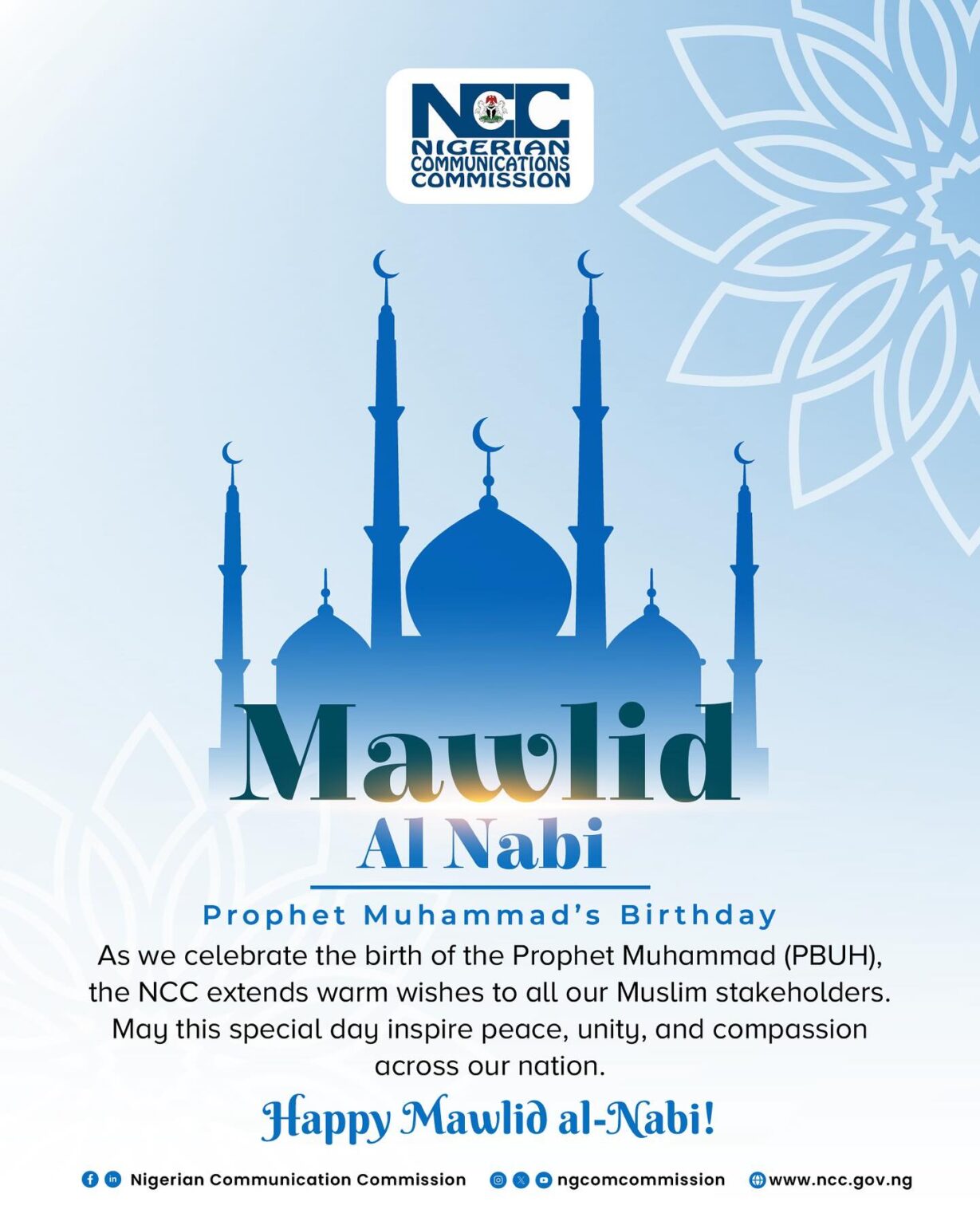 The Birthday of the Prophet Muhammad (Mawlid al-Nabi)
